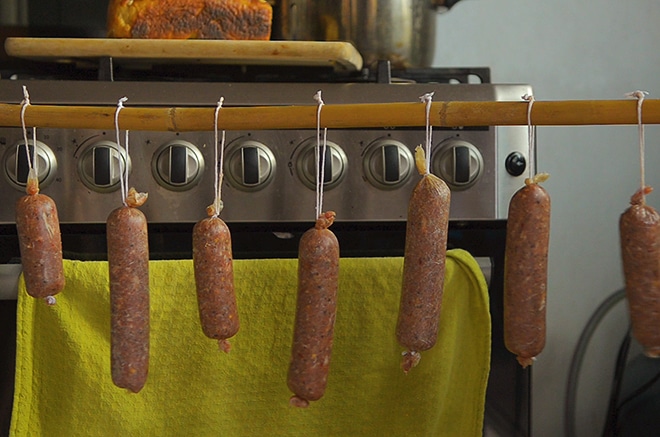 Luftgetrocknete Salami Selber Machen